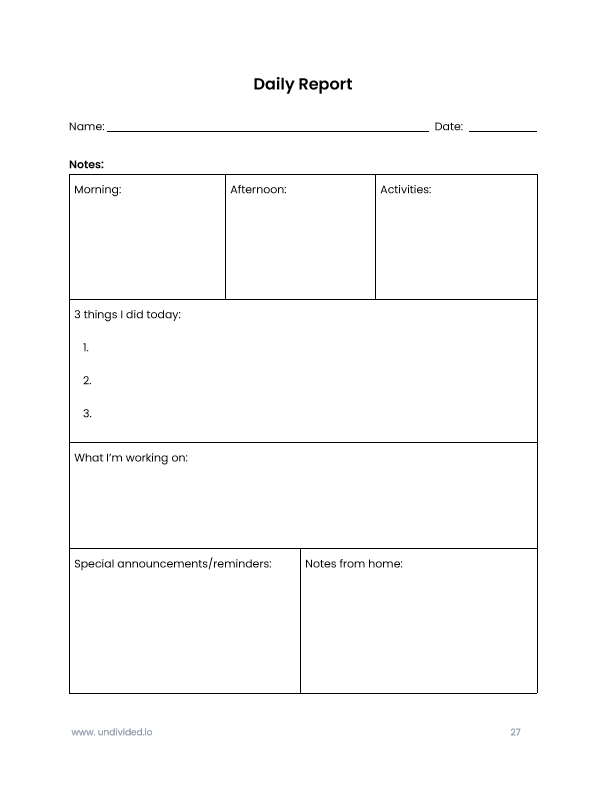 Free downloadable guide with IEP templates and printables