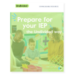 Free downloadable guide with IEP templates and printables