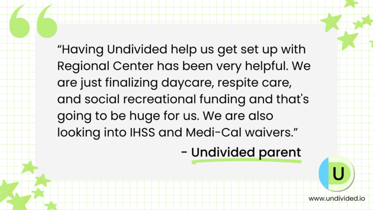 When + Why to Apply for Regional Center - Undivided