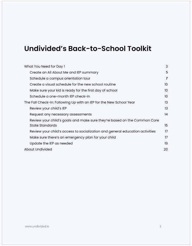 Free downloadable back-to-school guide