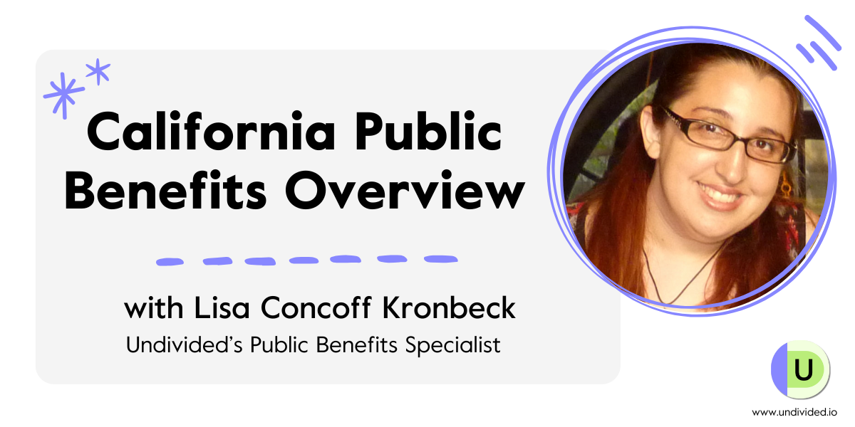 California Public Benefits Overview